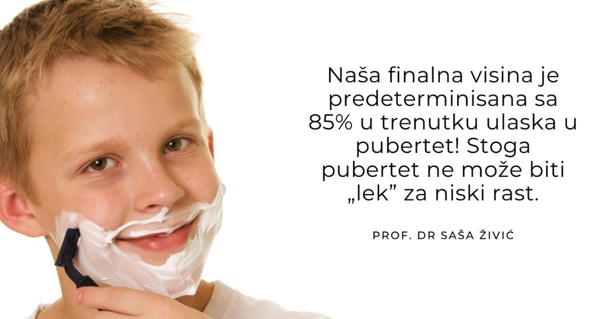 Da li je pubertet lek za niski rast?